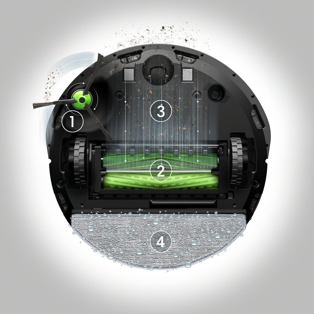 Roomba Combo® i8+ Saug- und Wischroboter | iRobot®